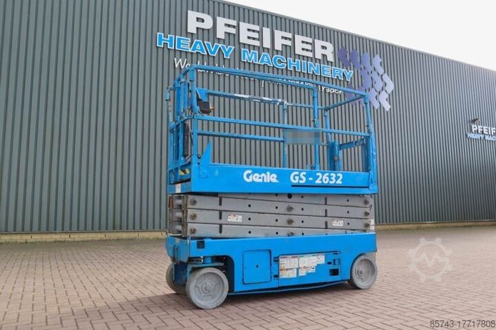 Podizanje makaza
Genie GS2632 Electric, Working Height 10m, 227kg Capacit