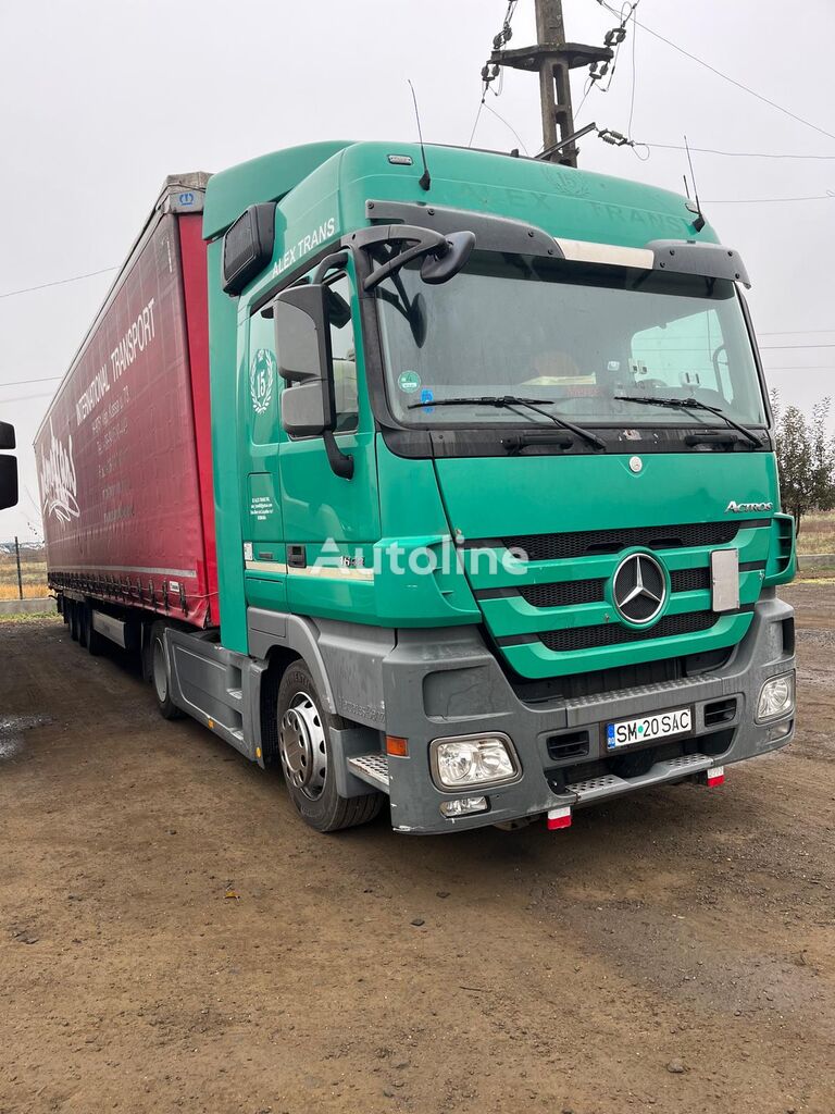 Mercedes-Benz Actros tegljač + poluprikolica s ceradom