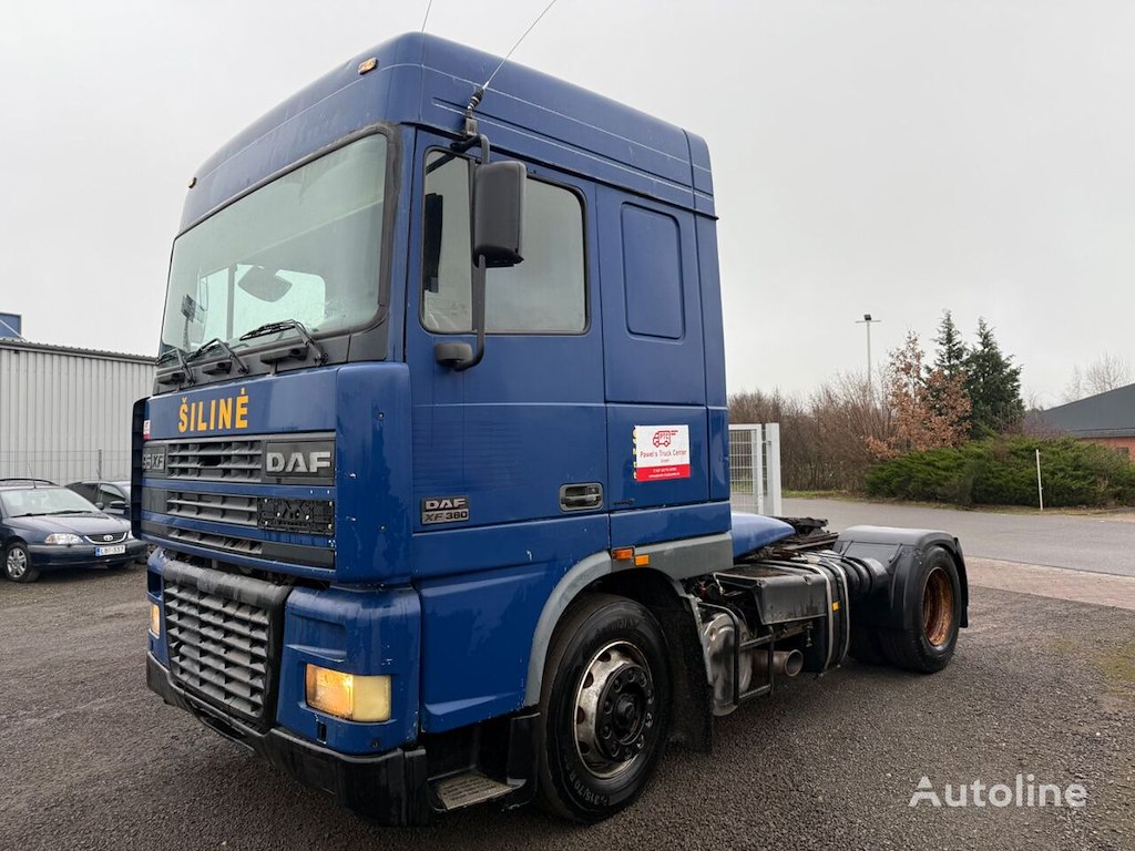 DAF XF95 380 4x2 manual, tipp hydraulics tegljač