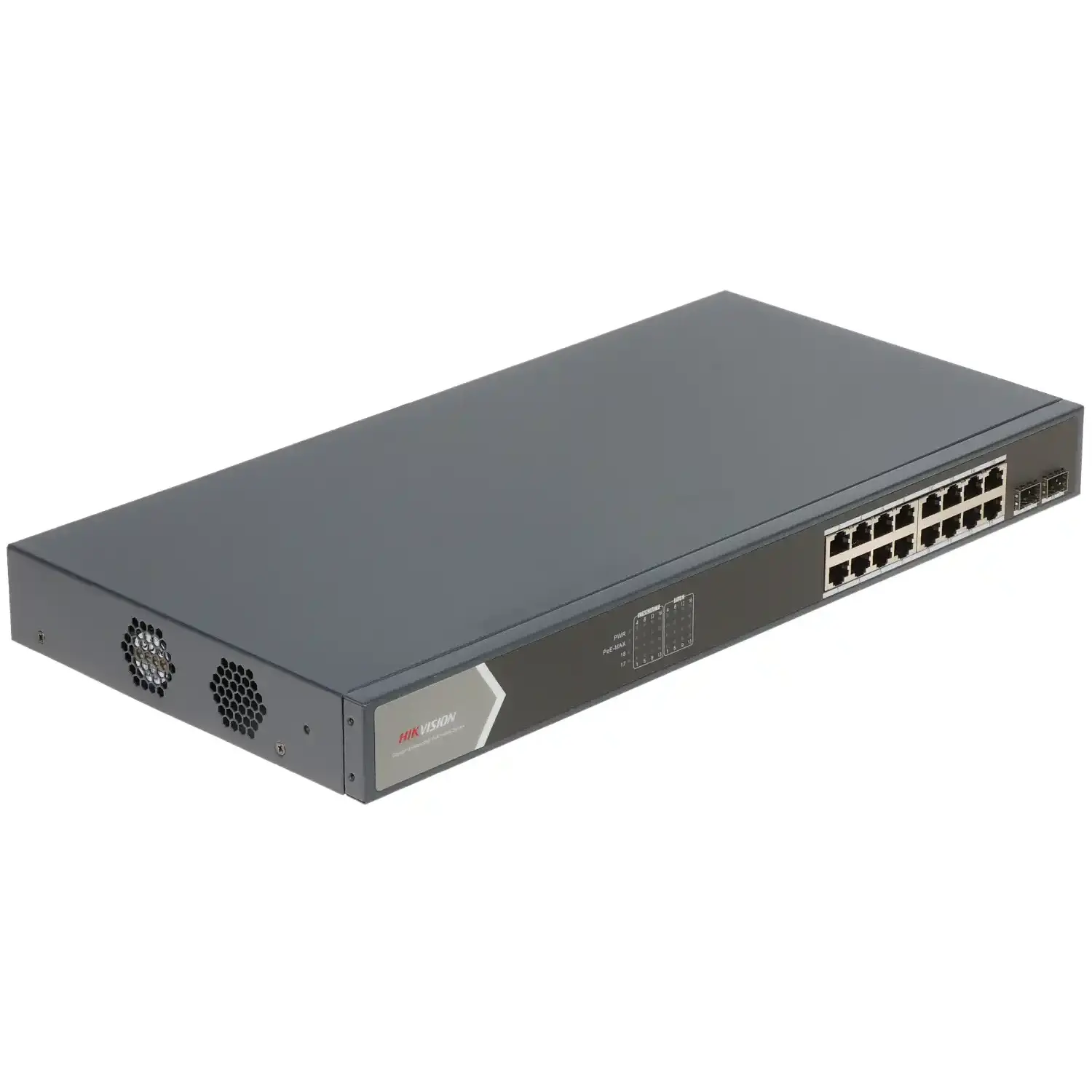 Hikvision DS-3E0518P-E/M 16-portni PoE switch