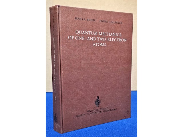 Quantum Mechanics of One- and Two-Electron Atoms