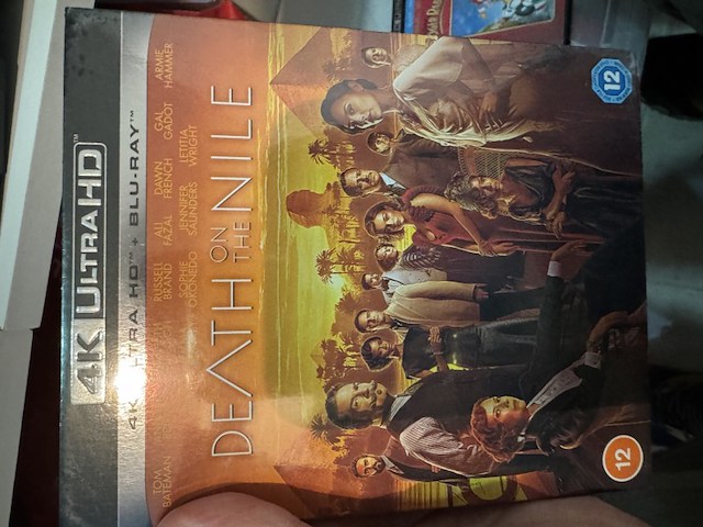 Death on the Nile 4k blu ray