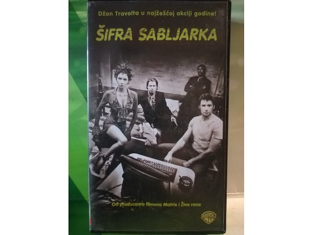 Šifra Sabljarka - John Travolta / VHS /