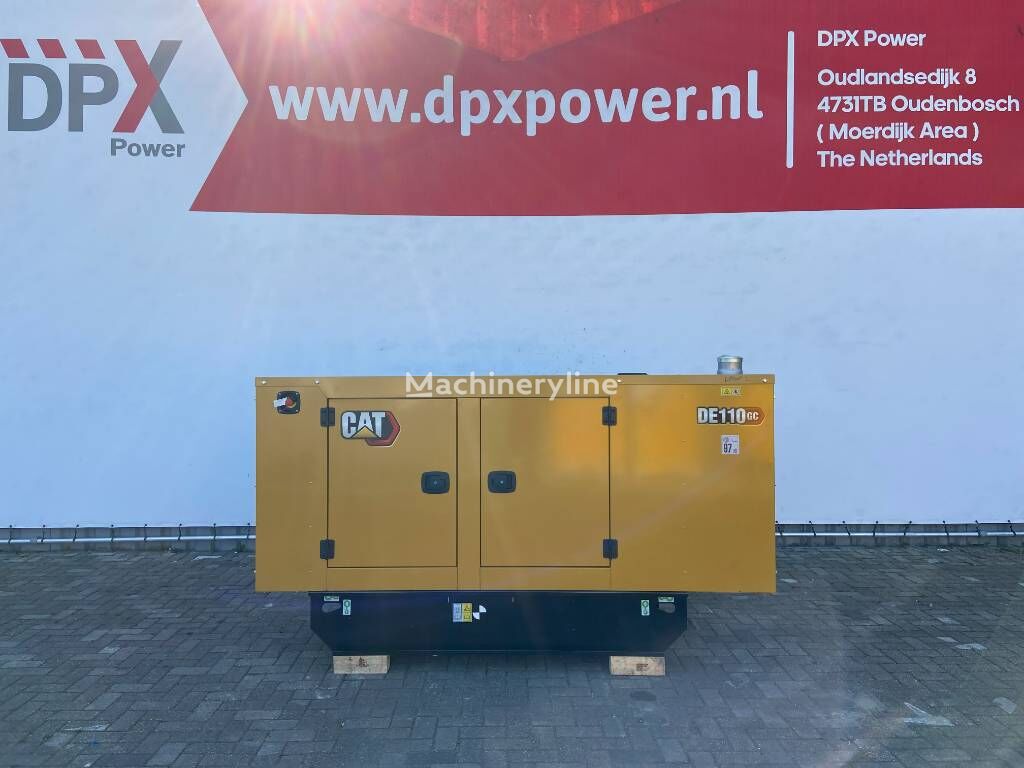 Novi Caterpillar CAT DE110GC - 110 kVA Stand-by Generator - DPX-18208 diesel generator