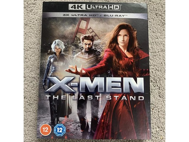 X-Men - The Last Stand 4K UHD Blu-ray + Slipcover