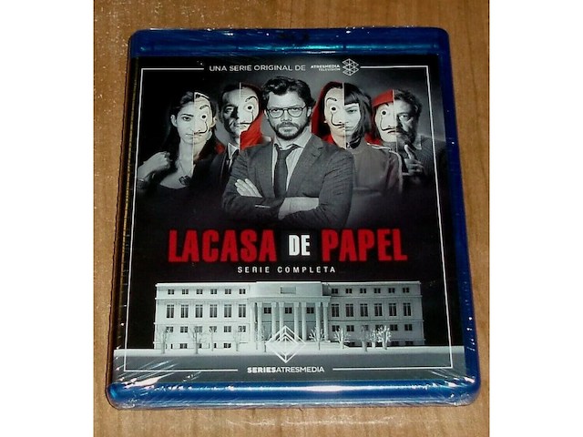 La Casa De Papel Complete Series 4 Blu-Ray Box