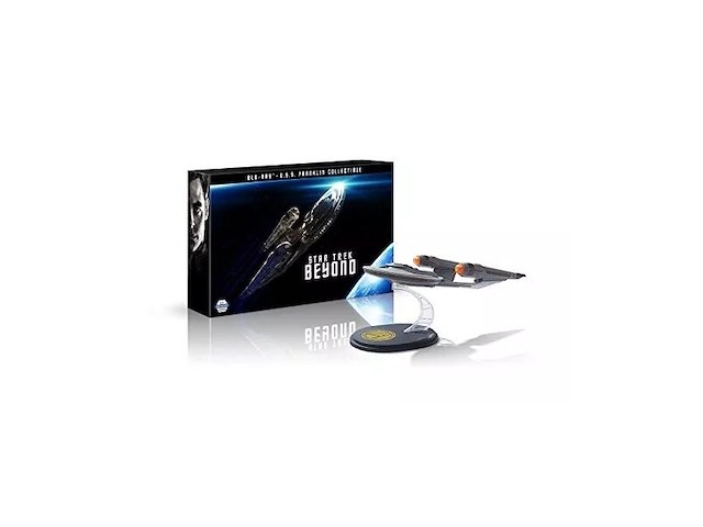 Star Trek Beyond 3D Blu Ray Box+USS Franklin Igracka