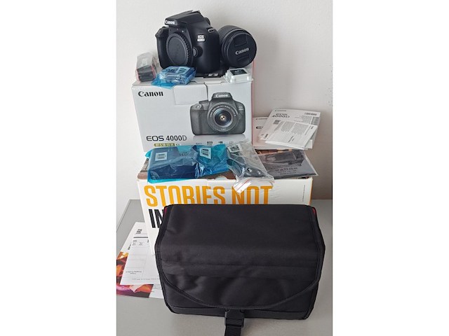 Canon EOS 4000D WiFi NFC  18MP TRAVEL KIT