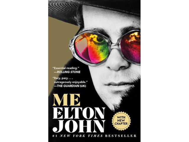 Elton John - Me Elton John Official Autobiography Paperback Book