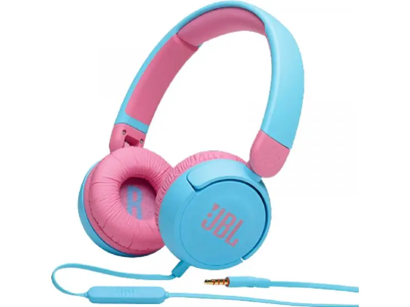 JBL JR310 Žične slušalice, Plavo-roze