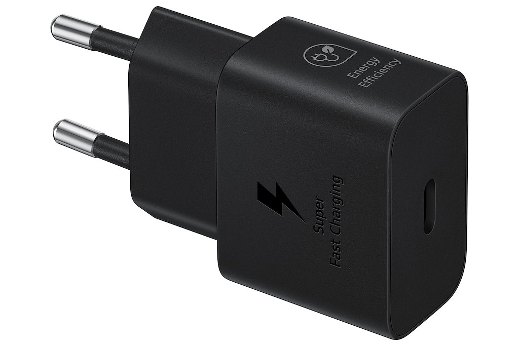 Samsung EP-T2510-XBE crni punjač za mobilni 25W+kabl USB tip C na USB tip C