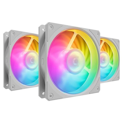 Cooler Master Mobius 120P ARGB White 3-pack kit ventilator (MFZ-M2DW-243P2-R1)