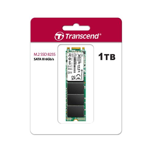 Transcend TS1TMTS825S M.2 SATA III 1TB, 2280, B+M Key, TLC