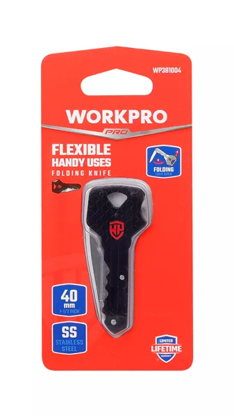 WorkPro WP 2.5" KEY nož crni (WP381004)