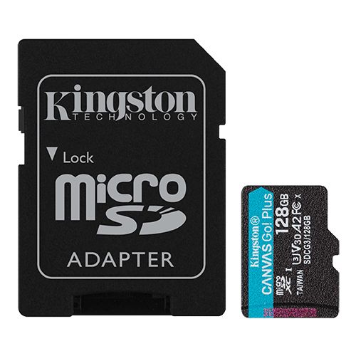 KINGSTON Canvas Go! Plus 128GB MicroSD SDCG3/128GB Memorijska kartica