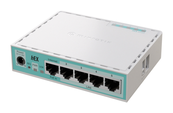 MikroTik E50UG hEX with RouterOS sa L4 licencom