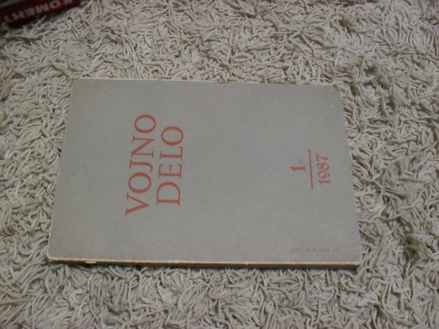 VOJNO DELO - 1/1987