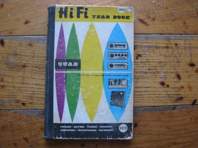 HI FI YEAR BOOK ILUSTROVANO RETKO