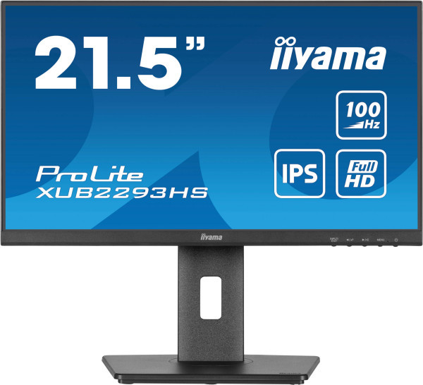 Monitor 21.5'' Iiyama XUB2293HS-B6 IPS 1920x1080100Hz1msHDMIDPzvučnici