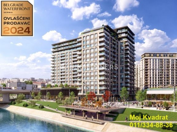 Savski venac, Belgrade Waterfront - BW Victoria, 67m2 - SOFISTICATED LIFE BY THE RIVER - NO COMMISSION!, BW Victoria