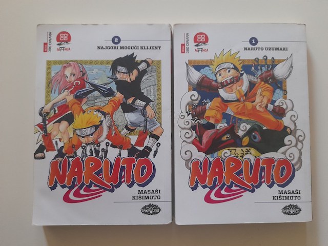 Naruto 1-2, Masaši Kišimoto