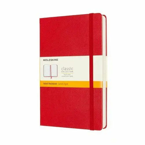 Moleskine Notes LG Expanded, Tvrd povez, Linije, 400 strana, Crveni