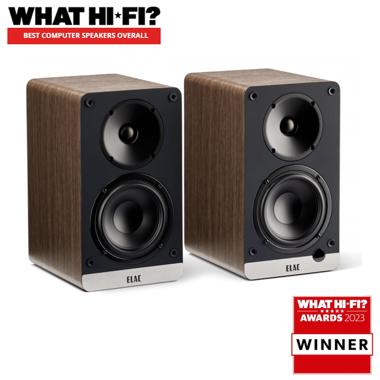 BlackFriday Hifi 2024. ELAC Debut Connex DCB41 Walnut (par)