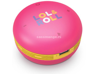 ENERGY SISTEM Lol&amp;Roll Pop Kids BT speaker pink