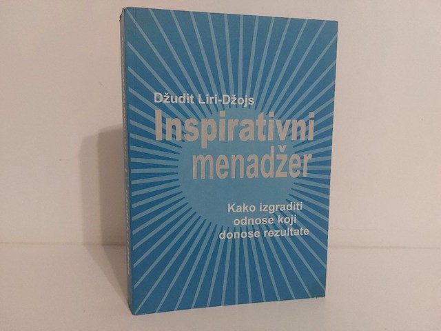 Inspirativni menadžer  - Džudit Liri-Džojs