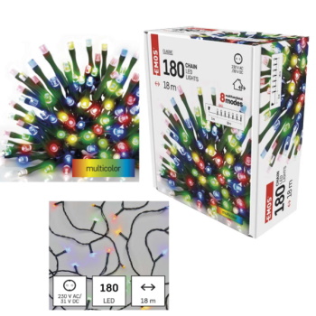 Emos novogodišnje LED lampice 18m multicolor MTG-D4AM09
Slični artikli