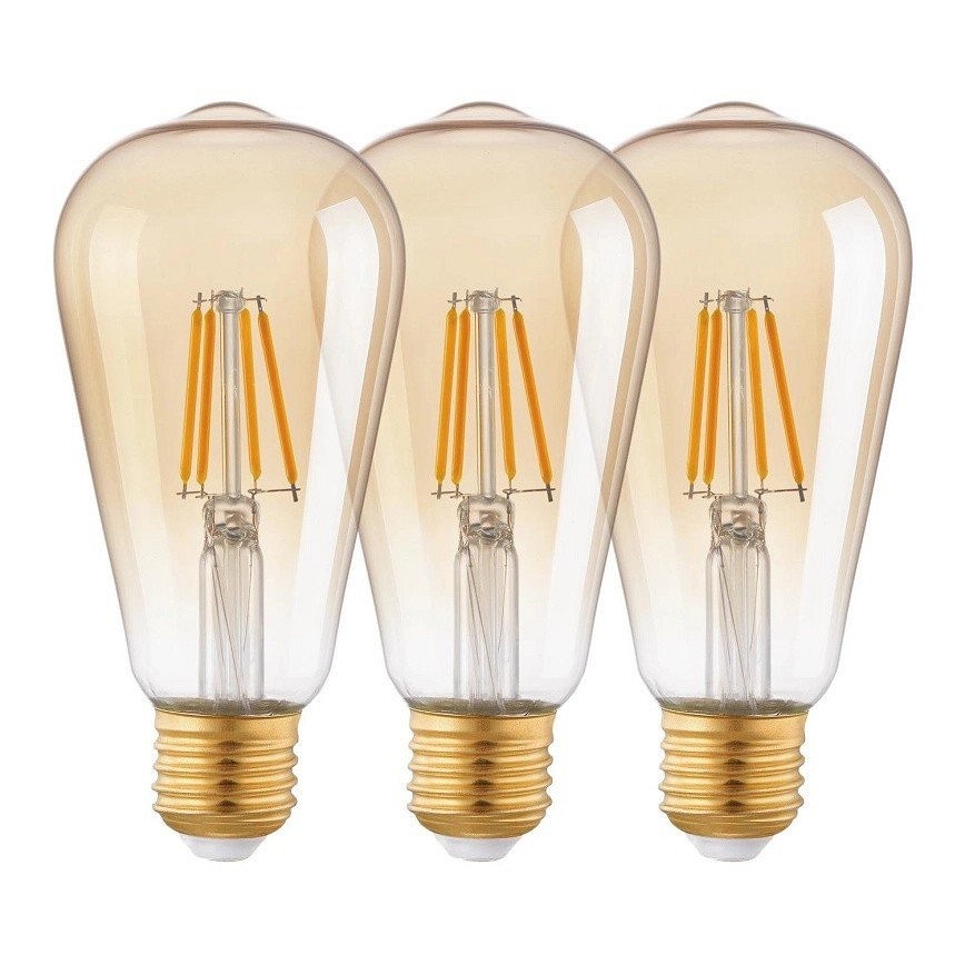 LED SIJALICA E27 ST64 4W 2200K 12851 3SET EGLO