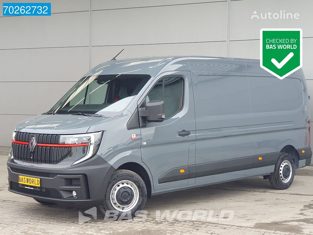 Novi Renault Master 150PK 2025 MODEL Airco Cruise Apple Carplay Parkeersensor laki furgon