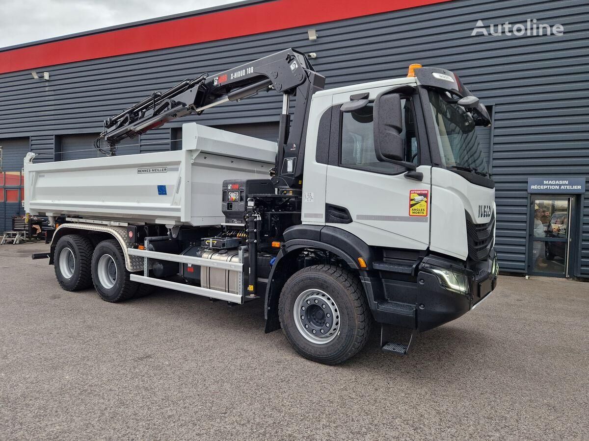 Novi IVECO X WAY 480 BI BENNE + GRUE kiper