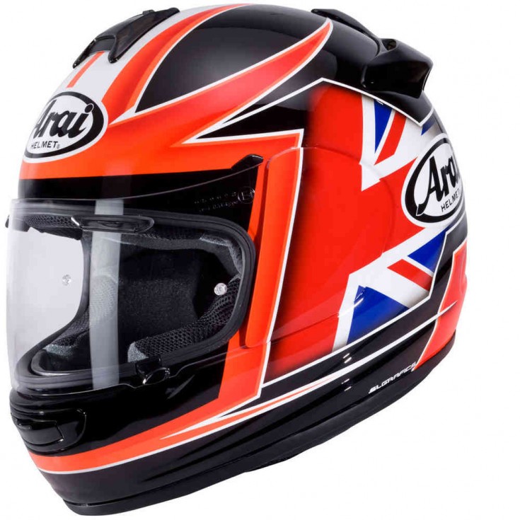 KACIGA ARAI CHASER V FLAG UK