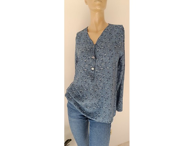 Cvetna plava bluza  vel.M/L