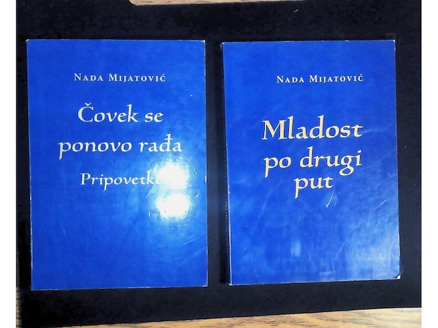 Nada Mijatovic➡️dve knjige ➡️ 2009g ➡️ Posveta autora