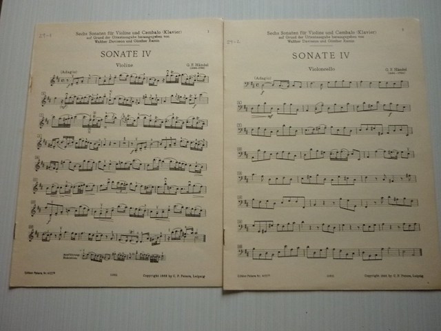 Hendl SONATE