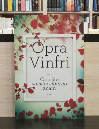 ONO ŠTO SASVIM SIGURNO ZNAM – OPRA VINFRI