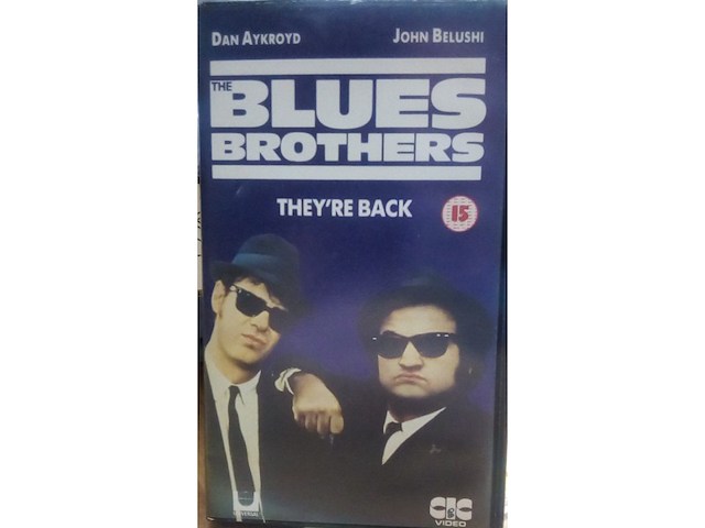 THE BLUES BROTHERS VHS Kaseta