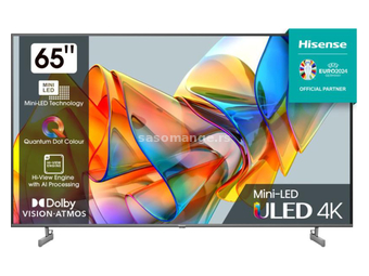 HISENSE 65 inča 65U6KQ Mini-LED 4K UHD Smart TV 65'' / 165cm 4K - Ultra HD (3.840x2.160) Ne