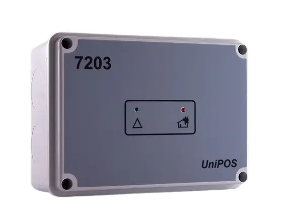 UNIPOS Adresibilni ulazno izlazni modul FD7203, Sivi