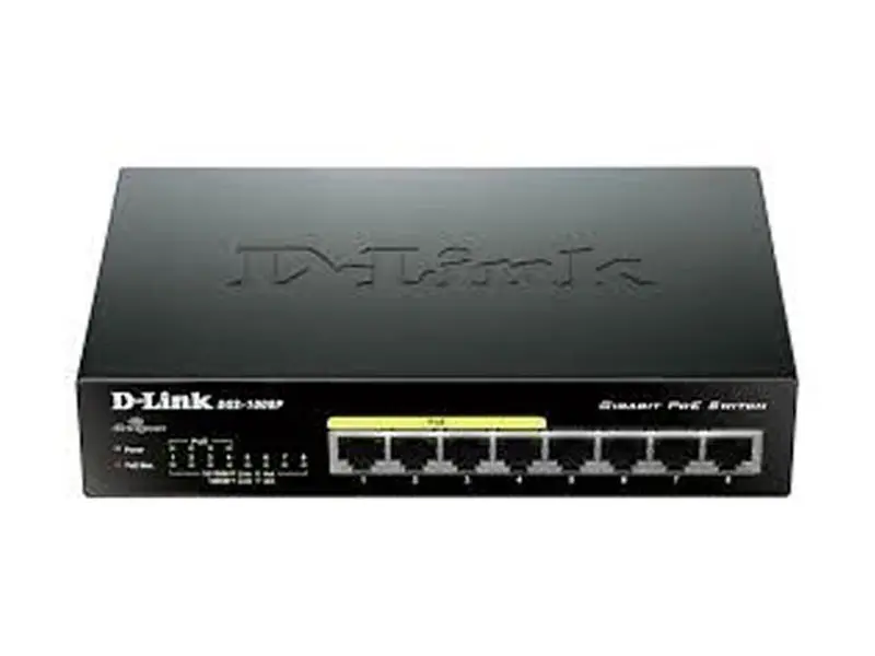 D LINK DGS-1008P Svič, SOHO Gigabit Crni