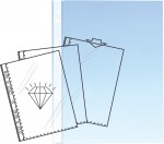 Folije „U“ sa perforacijom A4 crystal 140 mµ 1/1, O+CO transparent