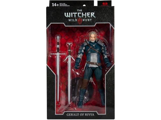 Geralt Of Rivia 17cm Viper Armor Teal Witcher McFarlane