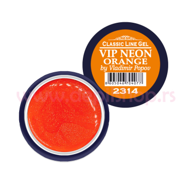 Color gel CLG VIP NEON ORANGE 5ml art.2314