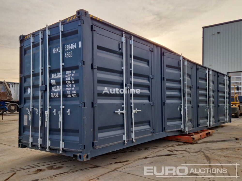 Prodaje se 40' Shipping Container, 4 Side Door, 1 End Door kontejner 40 stopa na aukciji