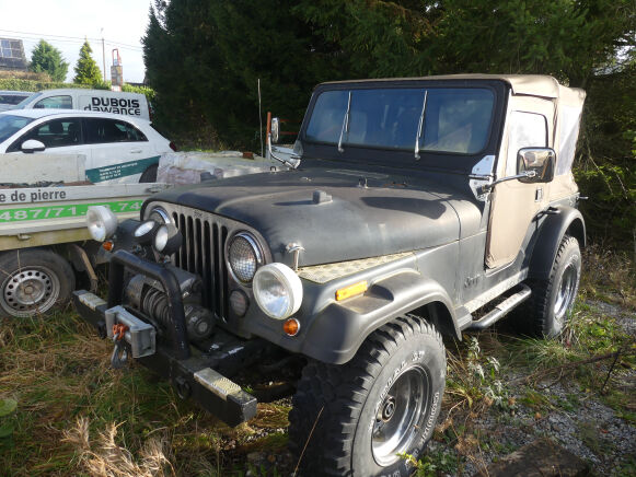 Prodaje se Jeep CJ5 terenac na aukciji