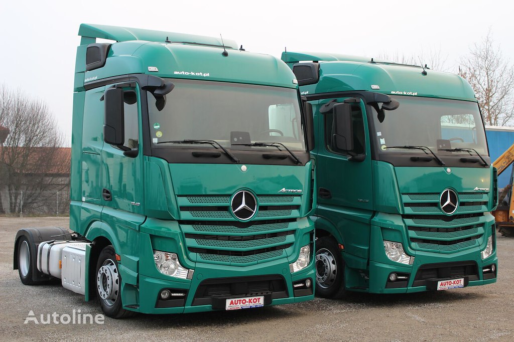 Mercedes-Benz ACTROS 1845 /LOW DECK / MEGA /KLIMA POSTOJOWA /2 ZBIORNIKI /** tegljač