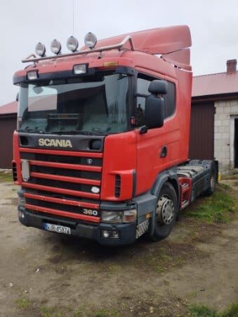 Scania 124 360 tegljač