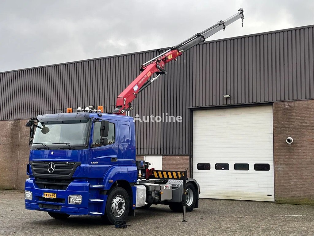 Mercedes-Benz Axor 1836 / HMF 13 ton/mtr crane / Remote control / Euro5 / Airc tegljač